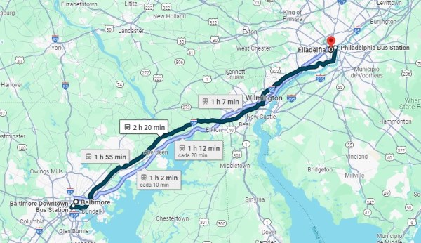 Baltimore a Philadelphia en Bus * [2026 ]